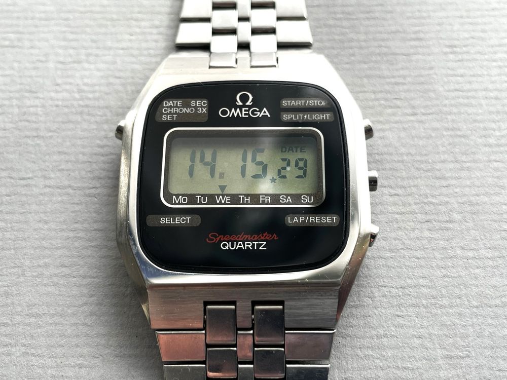 Omega Speedmaster Vintage LCD Quartz | Kaufen auf Ricardo