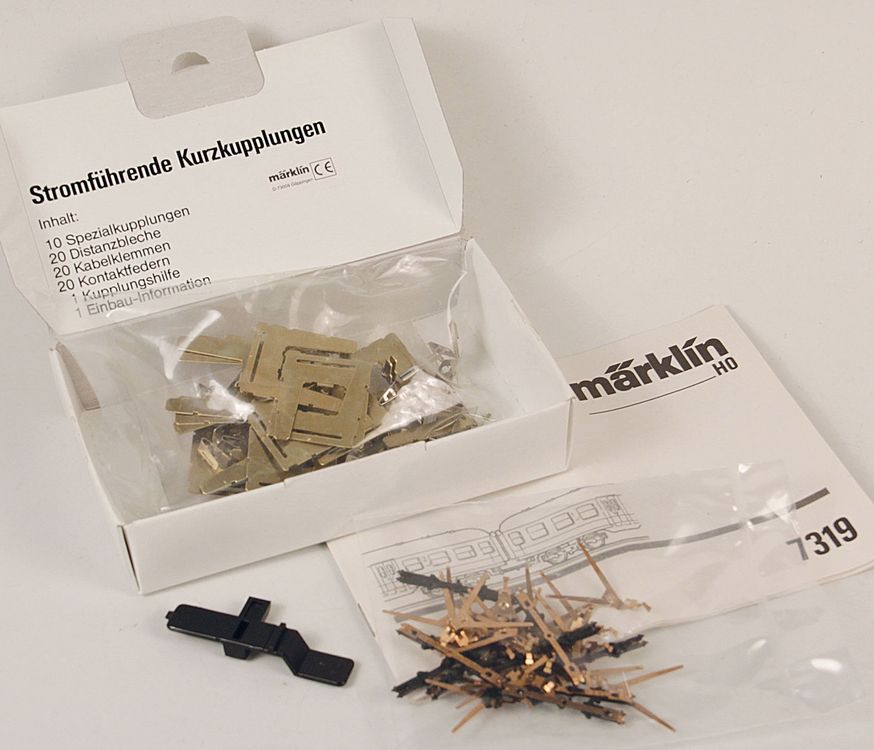 Märklin H0 Stromführende Kurzkupplungen 7319 (L66) (Neu und ...