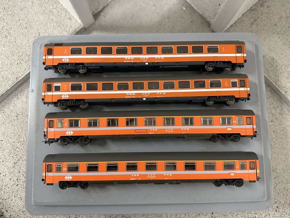 2x Heris SBB CFF FFS Wagenund 2 x Roco Wagon (Gebraucht) in Ebikon für ...