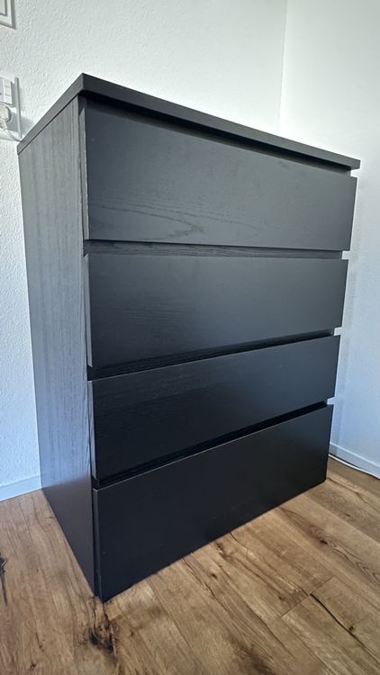 Neuwertiger Malm-Schrank mit 4 geräumigen Schubladen (Neu (gemäss ...