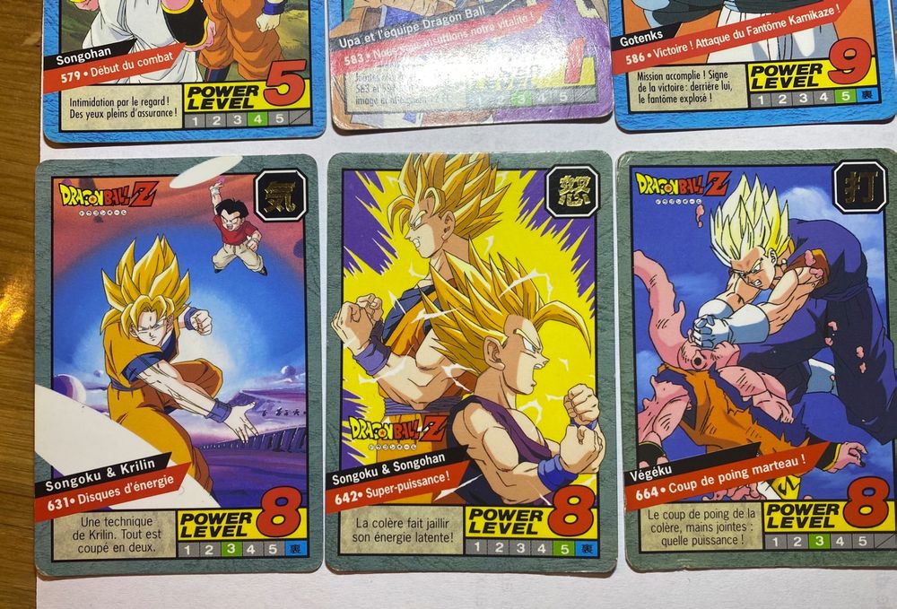 10 cartes Dragon Ball Carddass Grand Combat Super Battle | Kaufen auf ...