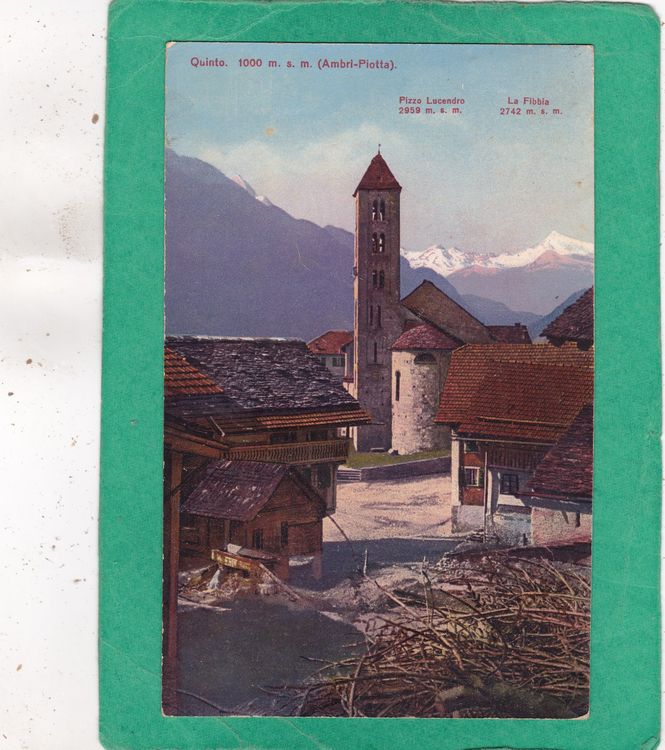 Quinto Ambri-Piotta 1920 (Gebraucht) in Herisau für CHF 1 – mit ...