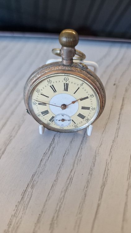 Antike Silber Taschenuhr "Patent" mit Sprungdeckel (Gebraucht) in Herisau für CHF 69.9 – mit ...