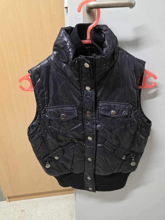 Schwarze Steppweste, Gr. M, Kupido Design, Frühling | Kaufen auf Ricardo