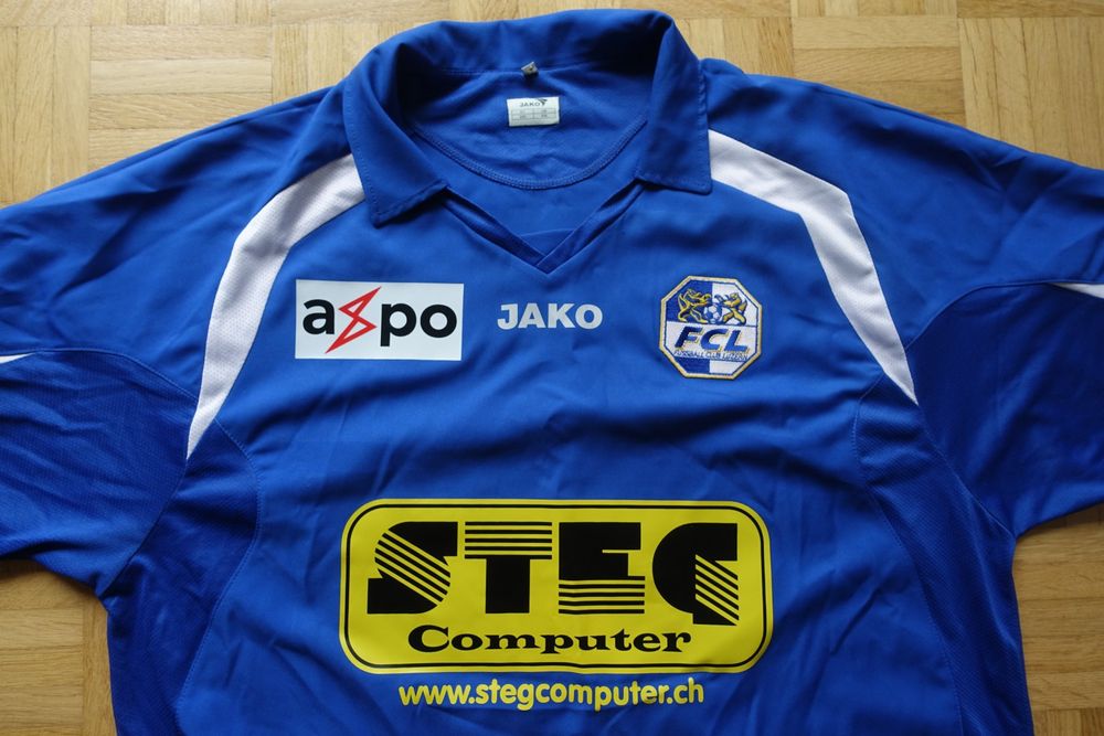 Original Heimtrikot FC Luzern Saison 2006/2007 #15 Mettomo (Gebraucht ...