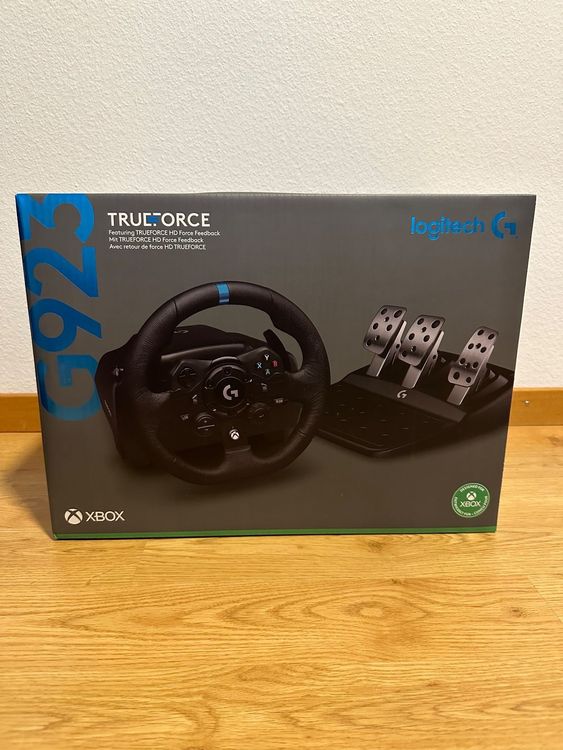 NEU Logitech G G923 Trueforce Lenkrad PC/Xbox mit Pedale (Neu und originalverpackt) in Zofingen ...