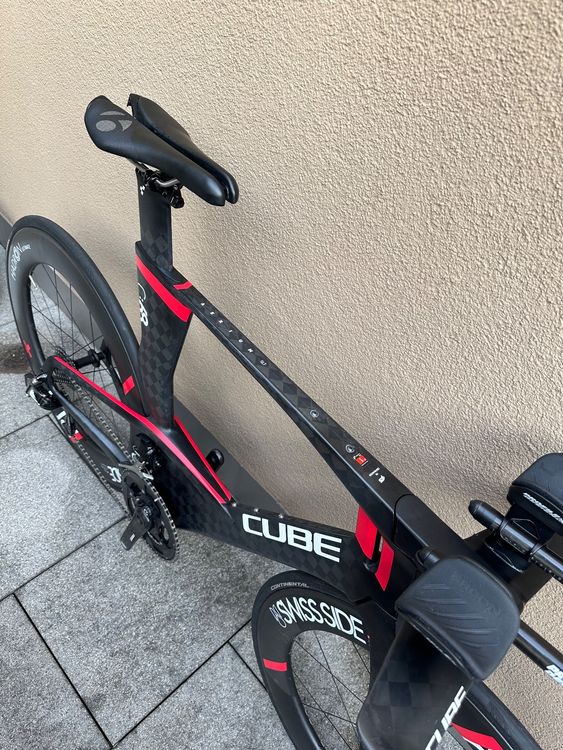 CUBE Aerium C:68 SLT - Grösse M Triathlon-Rad mit Powermeter (Gebraucht) in Pfäffikon SZ für CHF ...