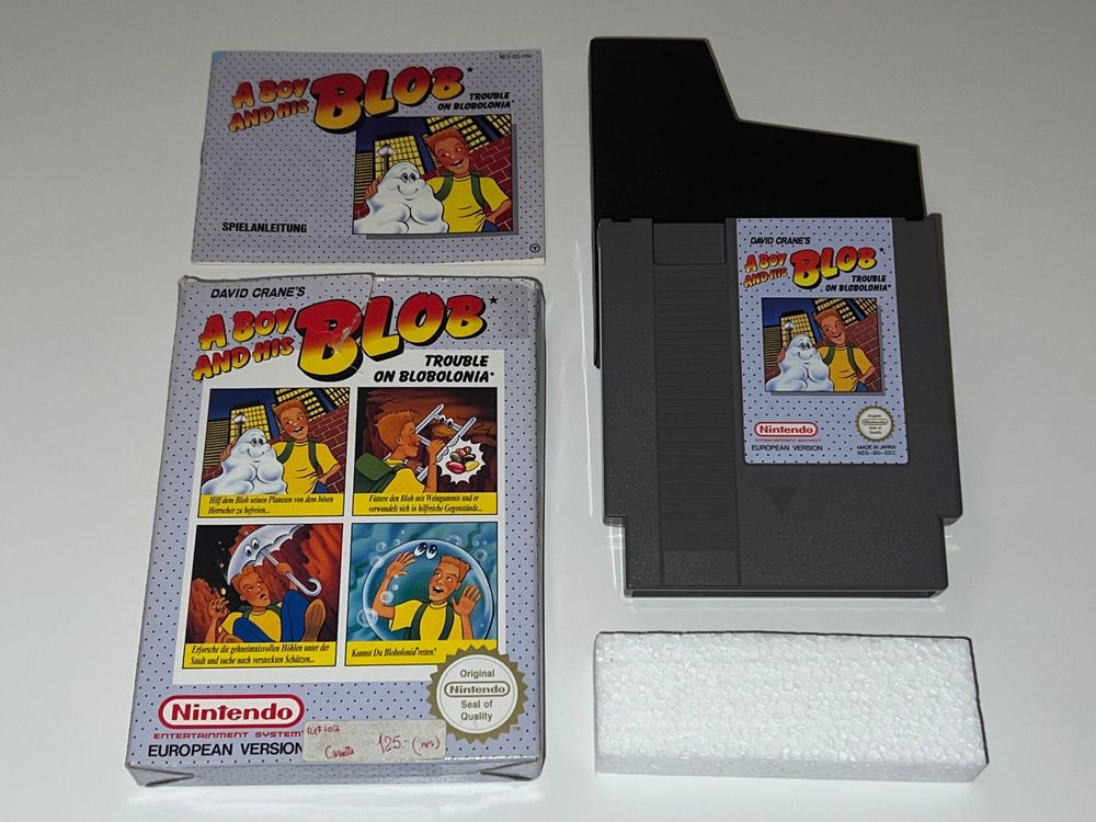 NES Spiel - A Boy and his Blob (OVP) [FRG-Version] (Gebraucht) in ...
