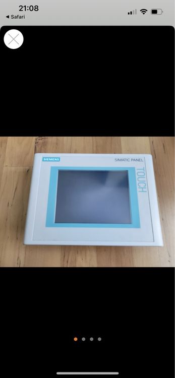 SIEMENS SIMATIC TP177B 6" OPERATOR PANEL (Gebraucht) in Crissier für ...