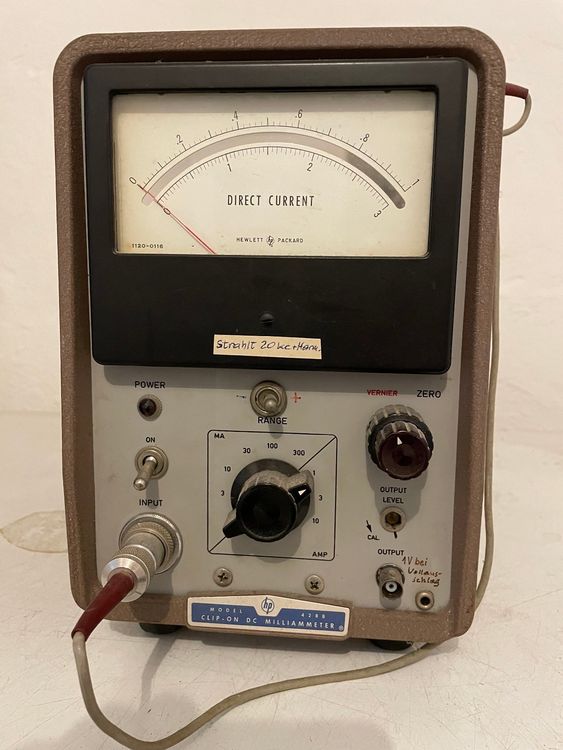 HP Röhren-Amperemeter 428B | Kaufen auf Ricardo