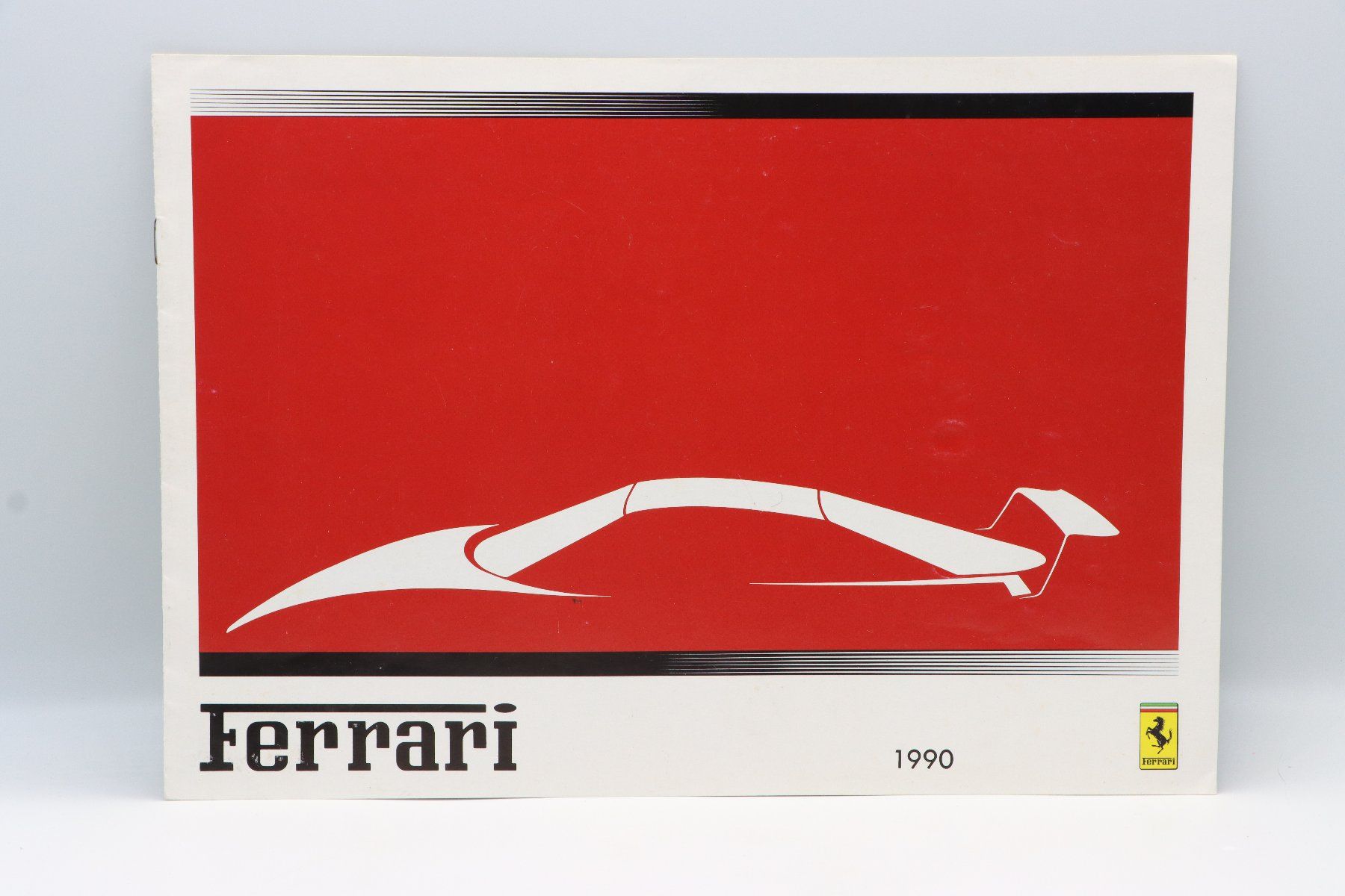 Ferrari Modellprogramm F40 / Testarossa usw. 1990 Prospekt (Gebraucht ...
