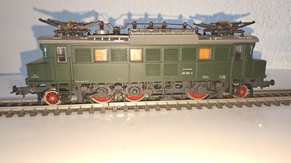 Roco 04144S E-Lok BR104 Deutsche Bahn Gleichstrom mit OVP (Gebraucht ...