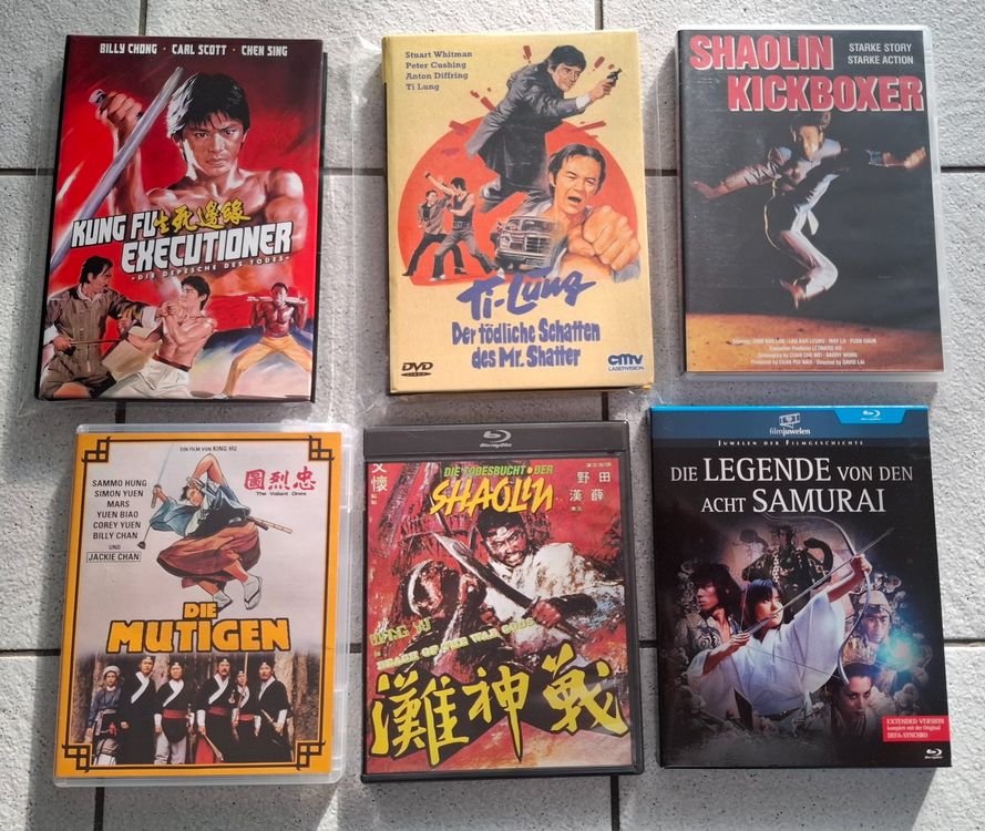 Asia Kino auf DVD und Blu-Ray (Neu (gemäss Beschreibung)) in Riehen für ...
