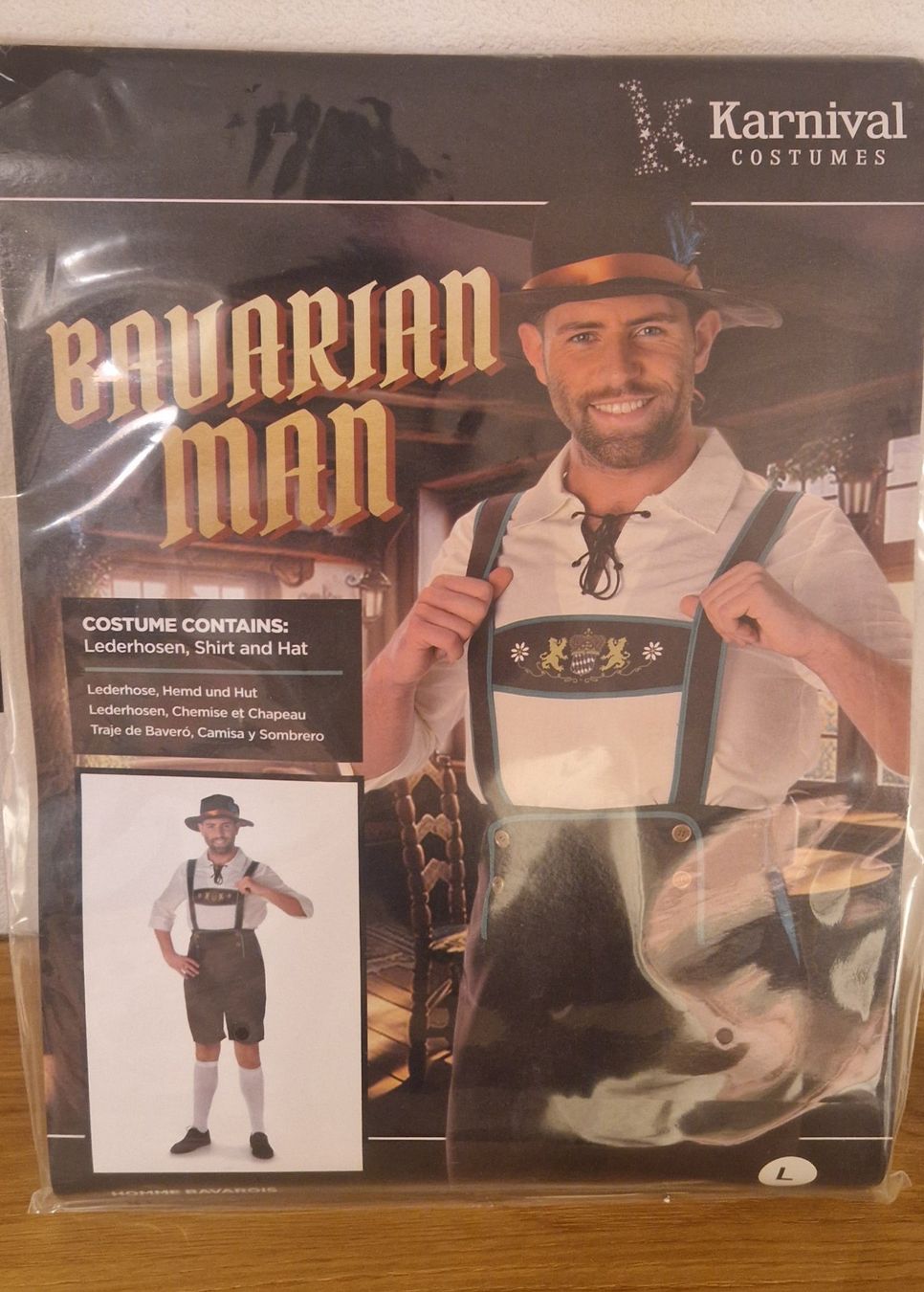 Costume carnaval bavarois NEUF (Neuf avec emballage d'origine) à ...