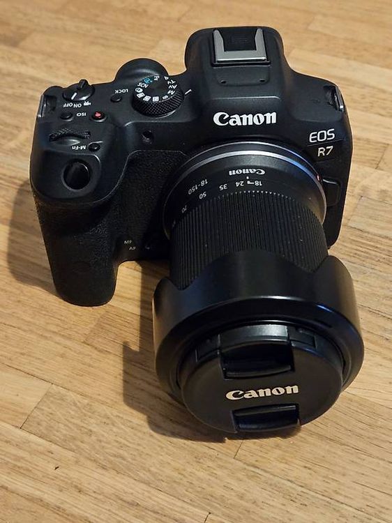 Canon EOS R7 Kit, 18 - 150 mm, 32.50 Mpx, APS-C / DX (D'occasion) à ...