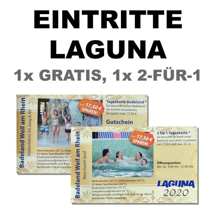 Eintritte Laguna Badeland Ticket Tickets Eintritt Hallenbad | Kaufen auf Ricardo