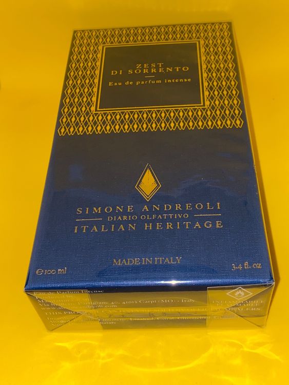 Simone Andreoli Zest di Sorrento 100 ml new!! | Kaufen auf Ricardo