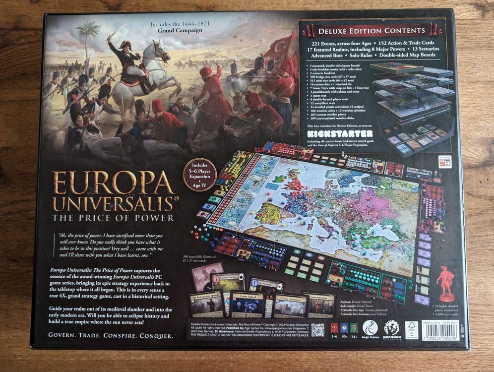 Europa Universalis The Price of Power Deluxe Edition (Neu (gemäss ...