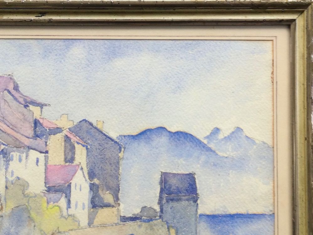 20. er. Jahre Landschaft Aquarell Unleserlich Signiert (Gebraucht) in Root für CHF 45 – mit ...