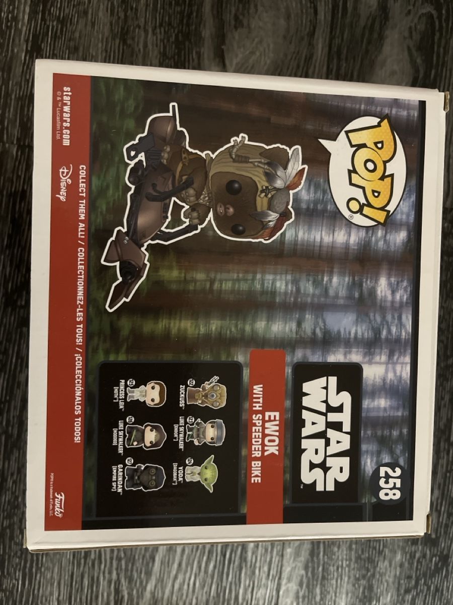 Funko Pop Star Wars Ewok Speeder Bike 258 Édition Limitée! (Neuf avec ...