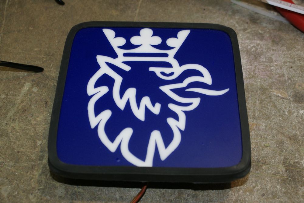 (18) SCANIA Logo Greif 24 LIcht blau | Kaufen auf Ricardo