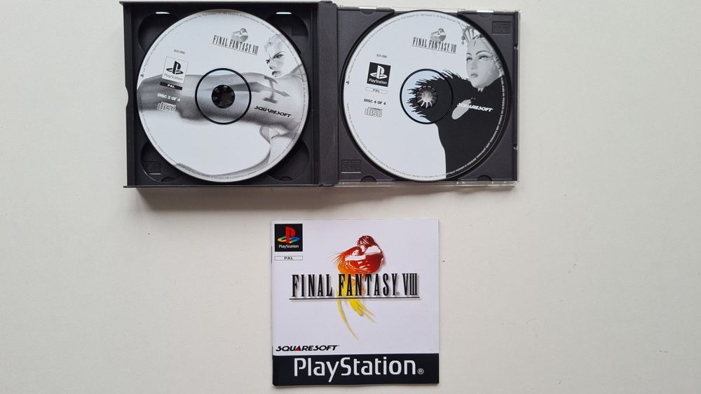 Sony Playstation 1 (PS1/PSX) Game: Final Fantasy 8 (FFVIII) (Gebraucht ...