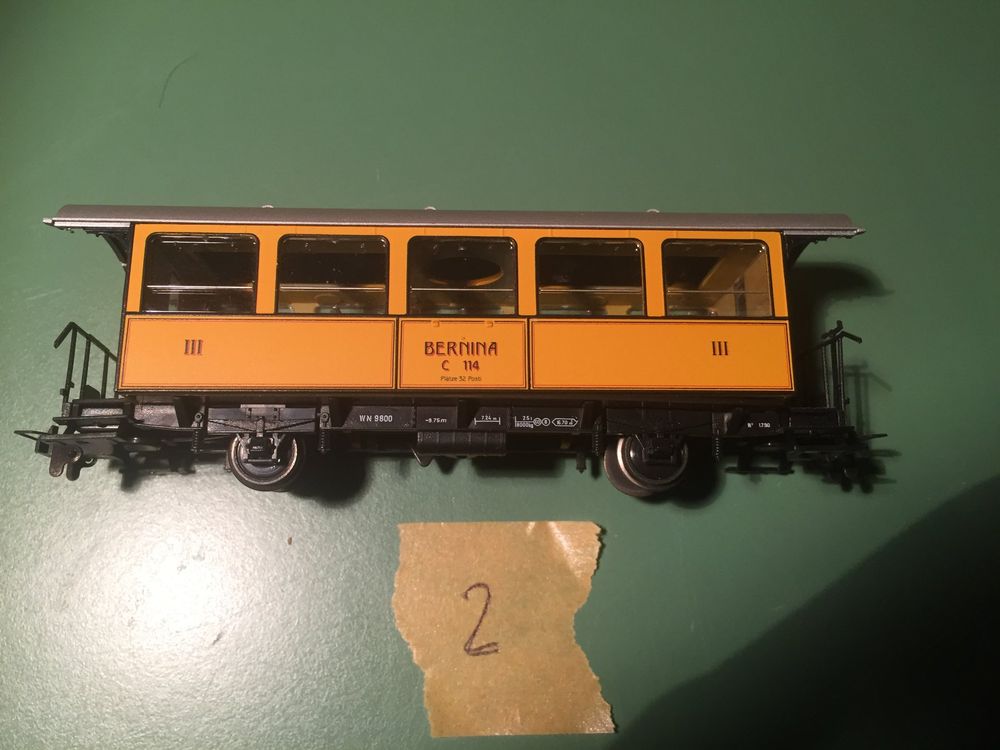 Bemo 3238 164 C114 jaune "La Bucanada" H0m Bernina 2 | Kaufen auf Ricardo
