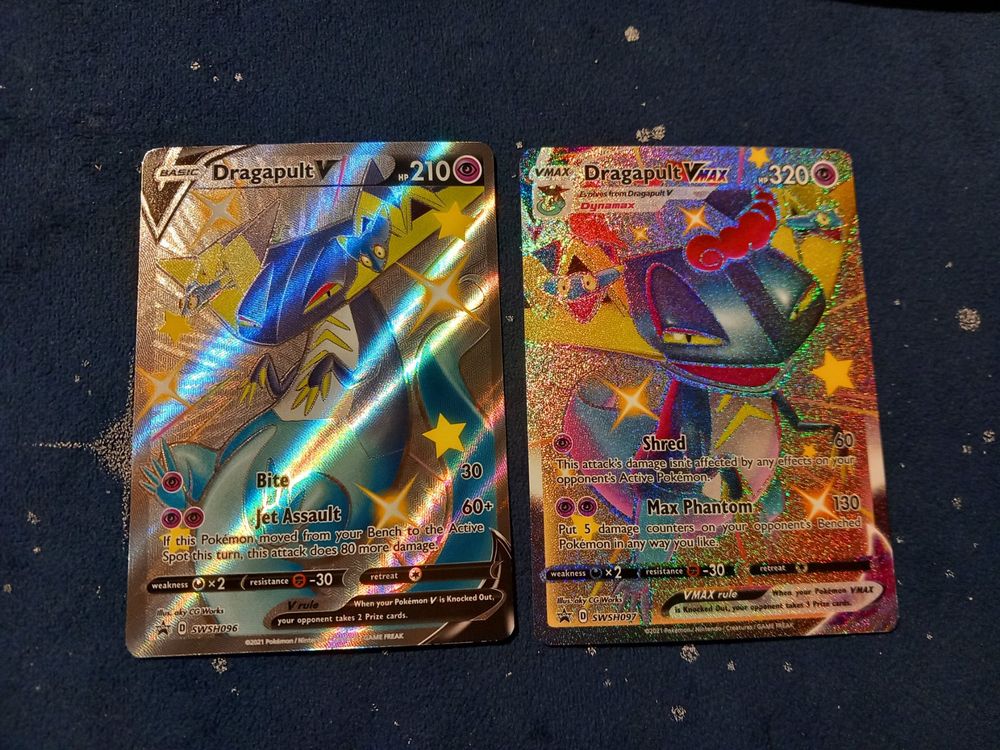 SHINY Dragapult V & Dragapult VMax (EN) SWSH 096 & 097 | Kaufen auf Ricardo