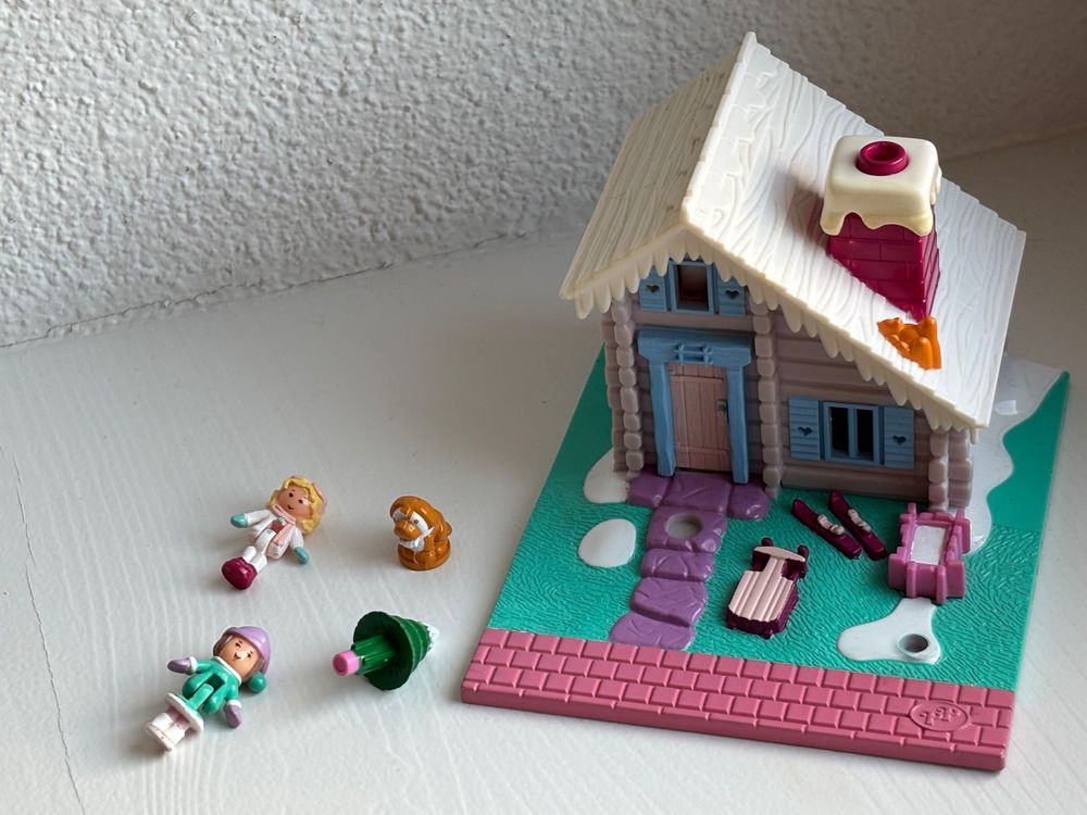 Polly Pocket Bluebird 1993 Ski Lodge ☃️ Vollständig Kaufen Auf Ricardo