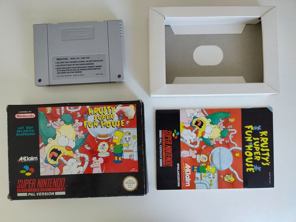 Krustys Super Fun House SNES | Kaufen auf Ricardo