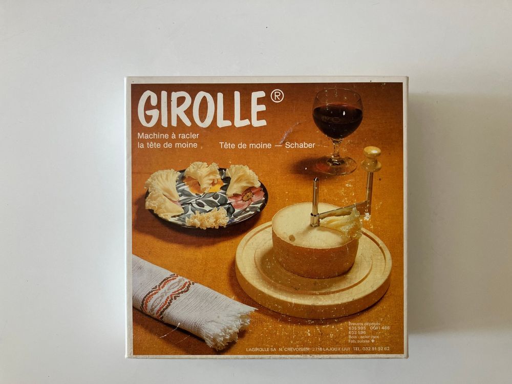 Tète de Moins Käseschaber, "Griolle" originalverpackt | Kaufen auf Ricardo