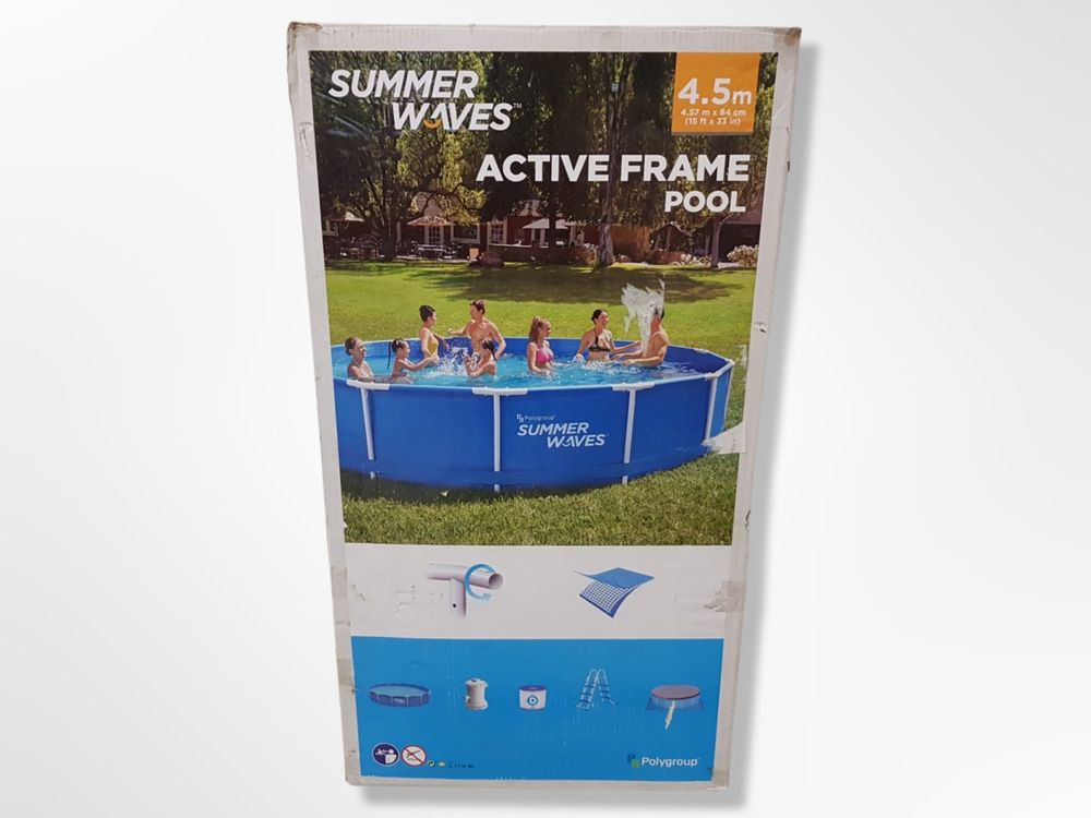 SUMMER WAVES Active Frame Pool 4.5m (Neu (gemäss Beschreibung)) in Suhr ...