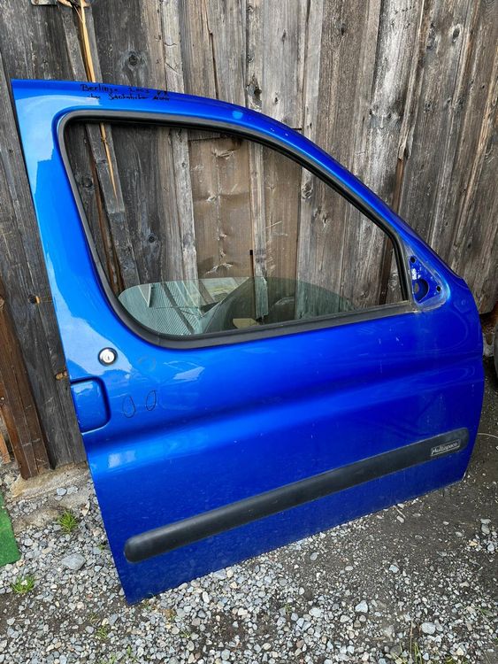 Citroén Berlingo Jg 2003 Limousine Türe VR mit Scheibe (Gebraucht) in ...
