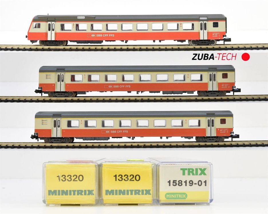 Minitrix 3x EW III Personenwagen SBB, N (Gebraucht) in St. Gallen für CHF 116.5 – mit Lieferung ...