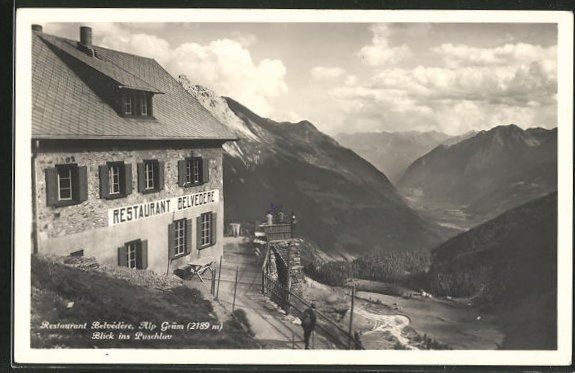 Alp Grüm, Restaurant Belvedere, Blick i (Antik) in Berlin für CHF 3 ...