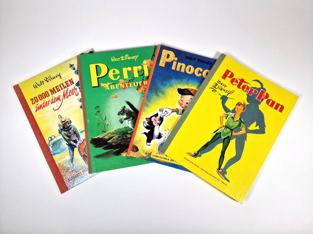 Vintage WALT DISNEY Comics 4er Set, 50er Jahre (Gebraucht) in ...