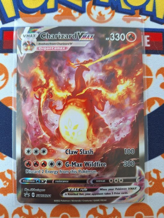 Charizard VMAX Promo SWSH 261 Ultra Premium Collection Engl. (Gebraucht ...
