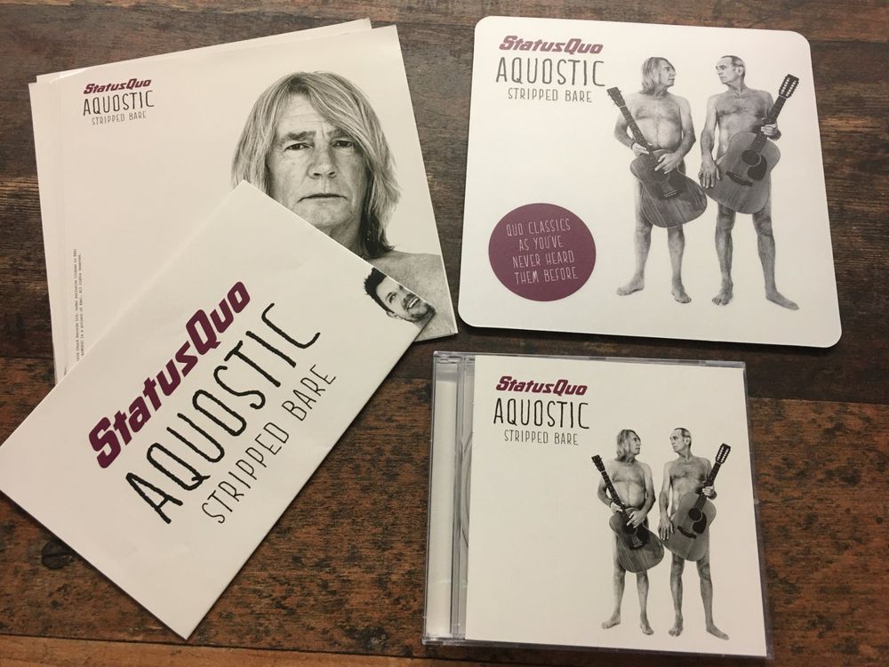 Status Quo - Aquostic Cd + Mausmatte +Poster ec. | Kaufen auf Ricardo