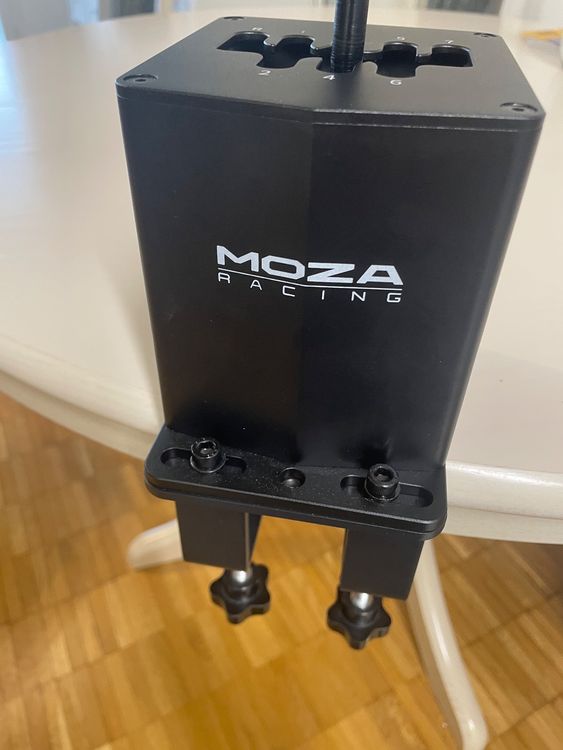 Moza HGP H-Shifter + Moza Handbrake and Shifter table clamp (Gebraucht ...