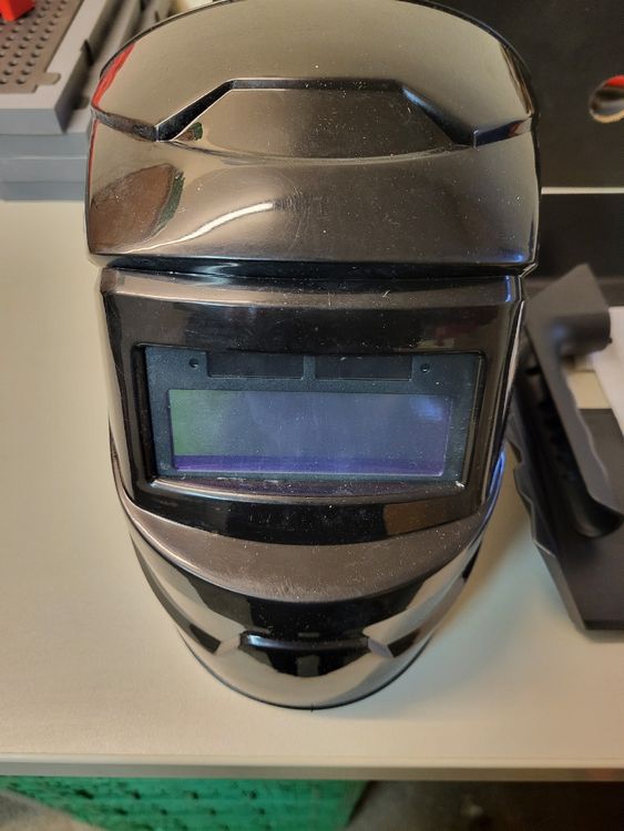 Spannende Iron Man Schweisshelm Ebenbild