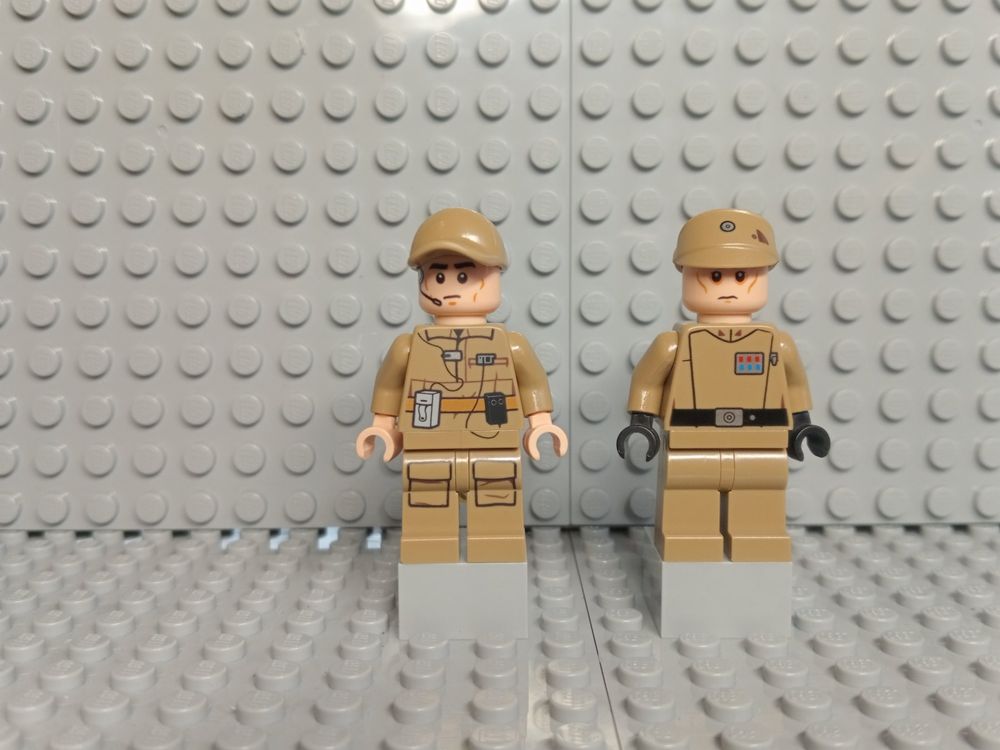 Lego Star Wars - Rebel Ground Crew / Imperial Officer | Kaufen auf Ricardo