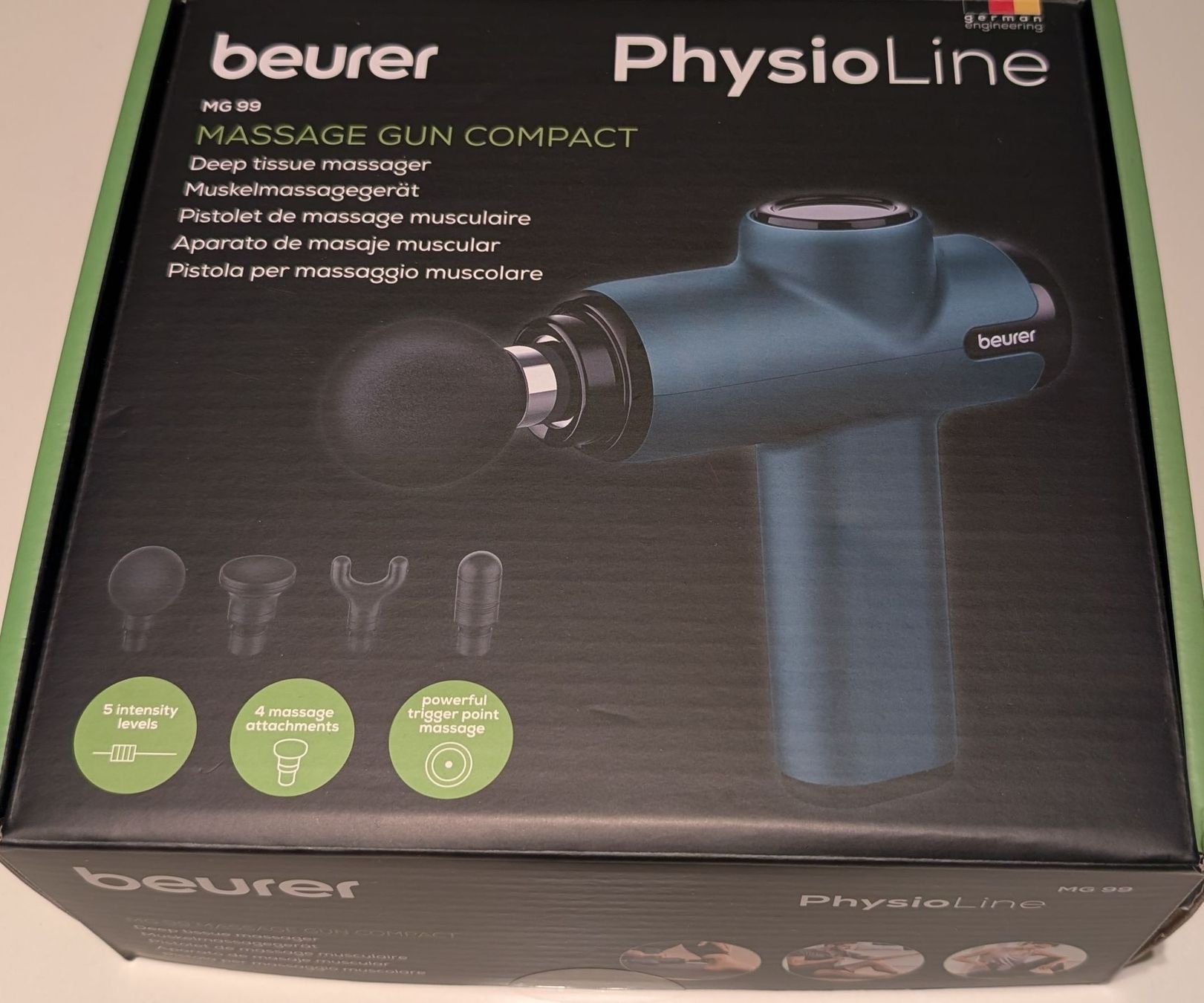 Beurer MG 99 PhysioLine Massage Gun - Compact & Powerful (Neu (gemäss ...