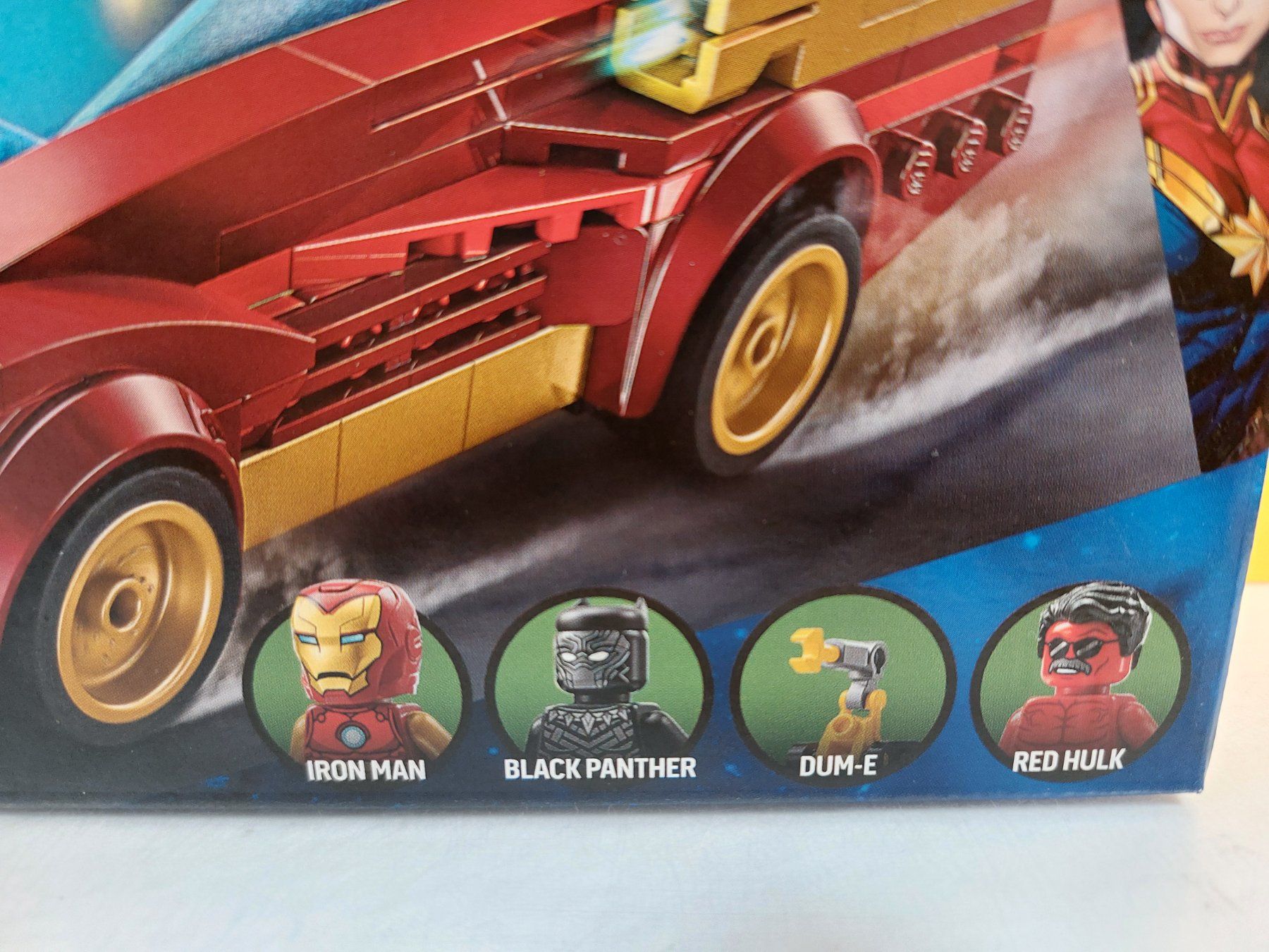 LEGO Marvel 76310 Iron Man Auto Black Panther - Red Hulk NEU (Neu und ...