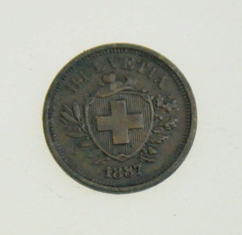 Schweiz 1 Rappen 1887 B Wappen | Kaufen auf Ricardo
