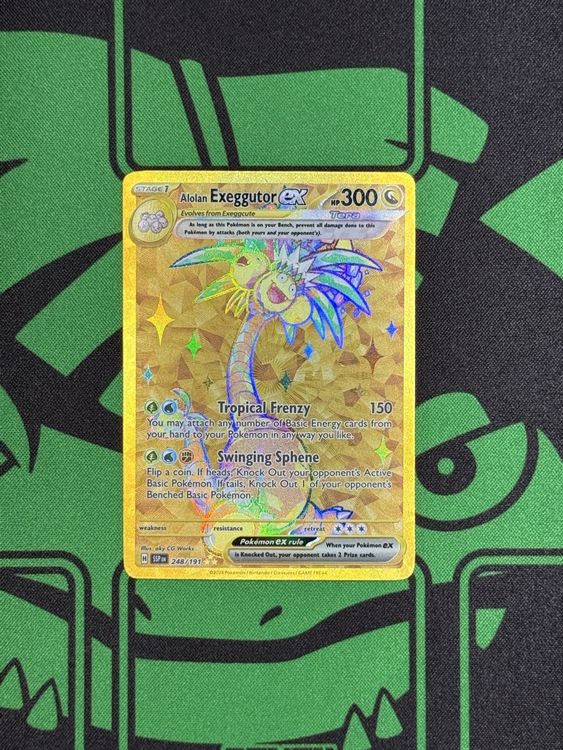 Alolan Exeggutor EX Gold Karte! SSP-248 - EN (Gebraucht) in Chur für ...