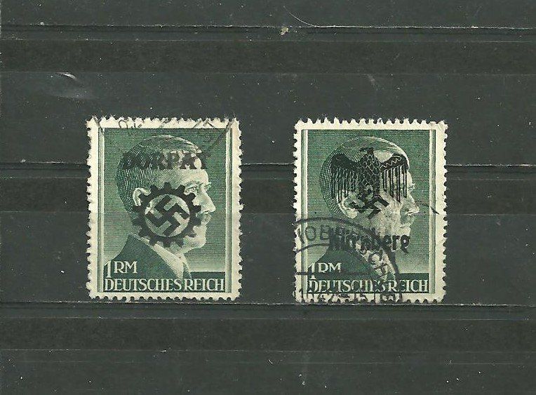 DR Hitler mit Aufdruck gestempelt | Kaufen auf Ricardo