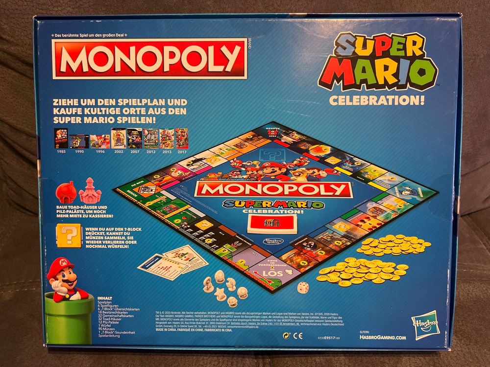 Brettspiel SUPER MARIO MONOPOLY - NEUWERTIG | Kaufen auf Ricardo