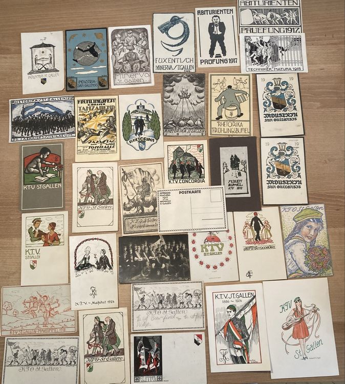 KTV St. Gallen, Rhetorika, Minerva, Gymnastica, Industria (Gebraucht ...