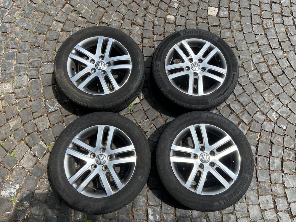 4x Sommer-Kompletträder für VW Golf 205/55R16 (Gebraucht) in für CHF ...