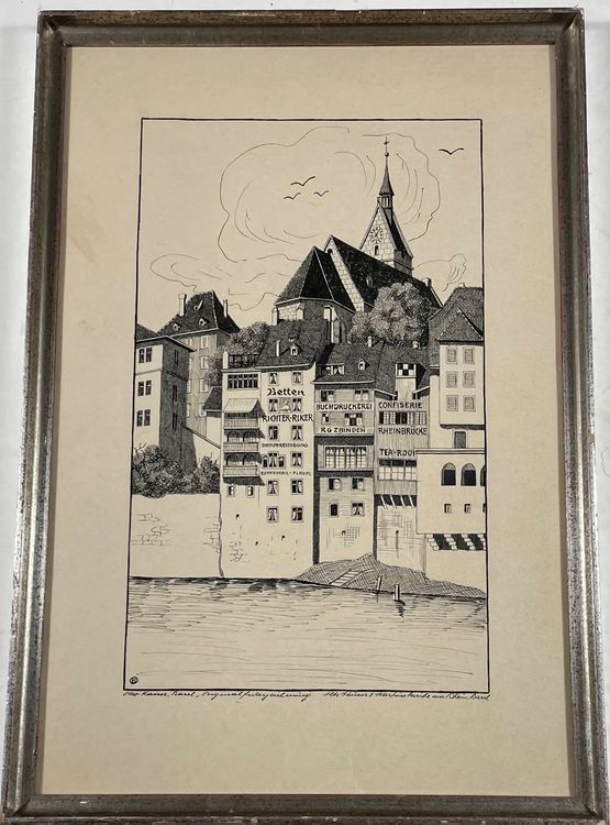 Otto Kaiser (XX) Tuschfederzeichnung (Gebraucht) in Root für CHF 65 ...